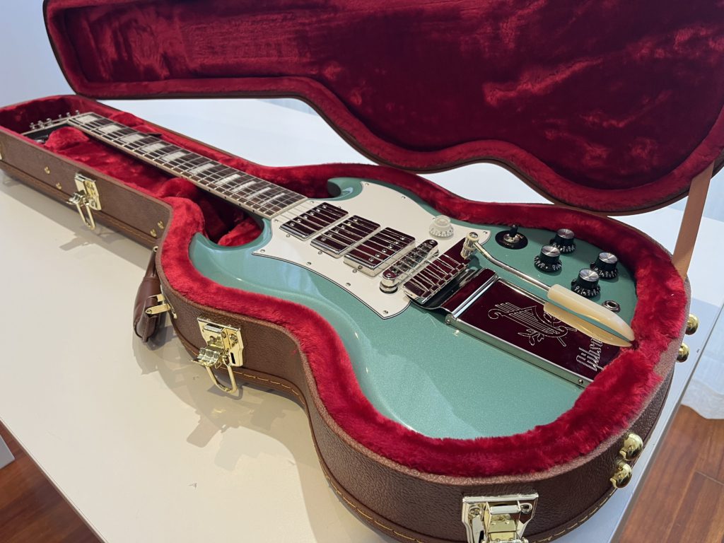 Gibson Custom SG Kirk Douglas Signature Inverness Green - Limited Run ...